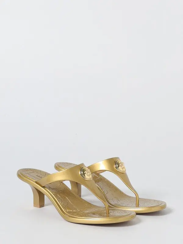 Versace Heeled Thong Sandal