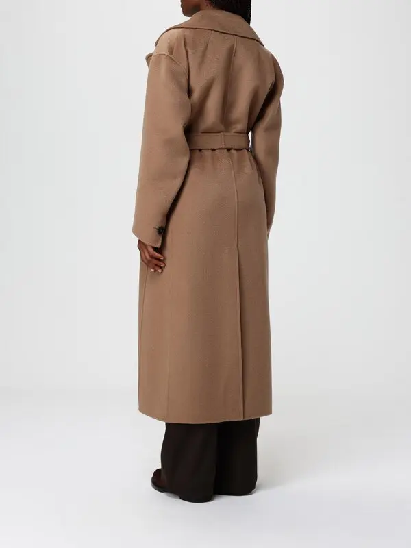 Max Mara Double Breasted Coat - Camel