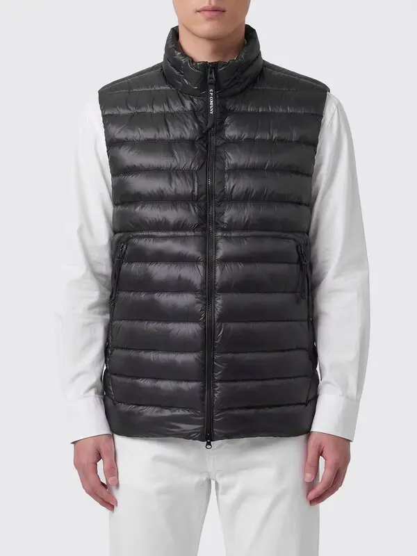 C.P. COMPANY Nylon Quilted Vest - Blue