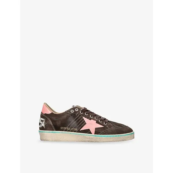 GOLDEN GOOSE Ballstar Suede Trainers