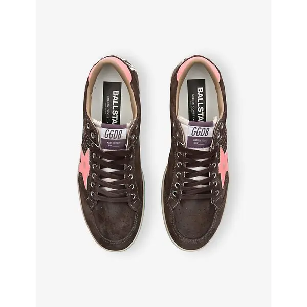 GOLDEN GOOSE Ballstar Suede Trainers