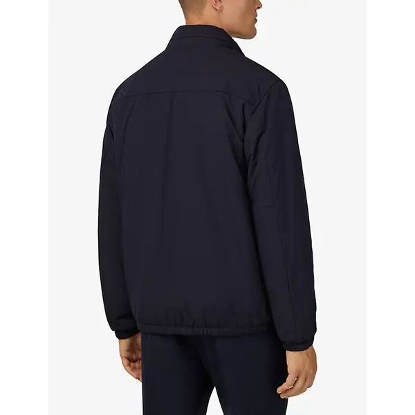 Boggi Milano Technical Stretch-nylon Bomber Jacket