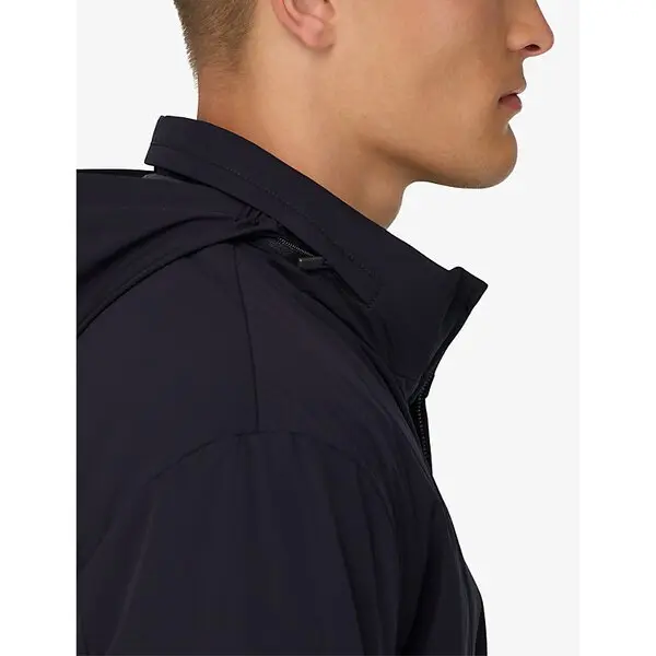 Boggi Milano Technical Stretch-nylon Bomber Jacket