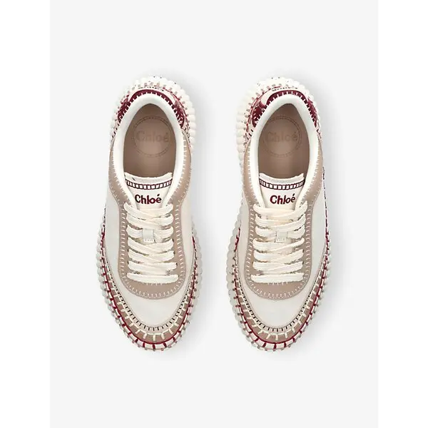 Chloé Nama Suede Low-top Trainers