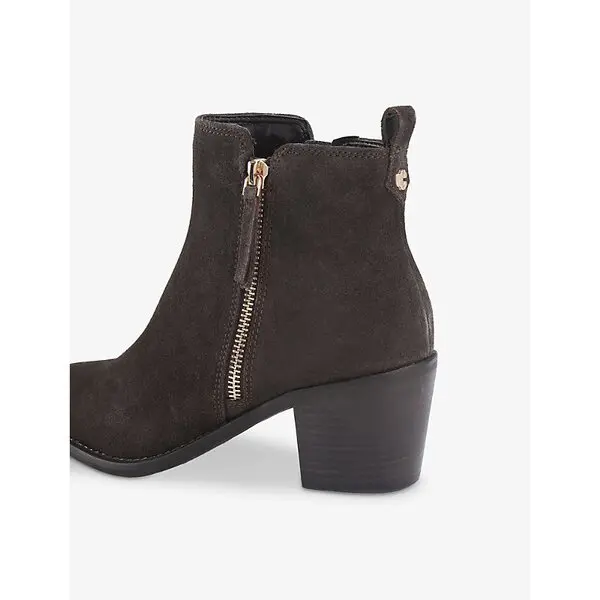 Carvela Secil Wide-fit Heeled Ankle Boots - Grey/dark