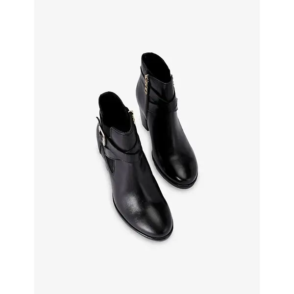 Carvela Wide-fit Leather Heeled Ankle Boots