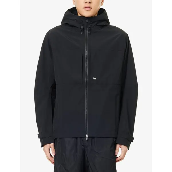 247 BY REPRESENT Taped Relaxed-fit Nylon Jacket