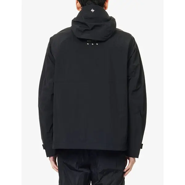247 BY REPRESENT Taped Relaxed-fit Nylon Jacket