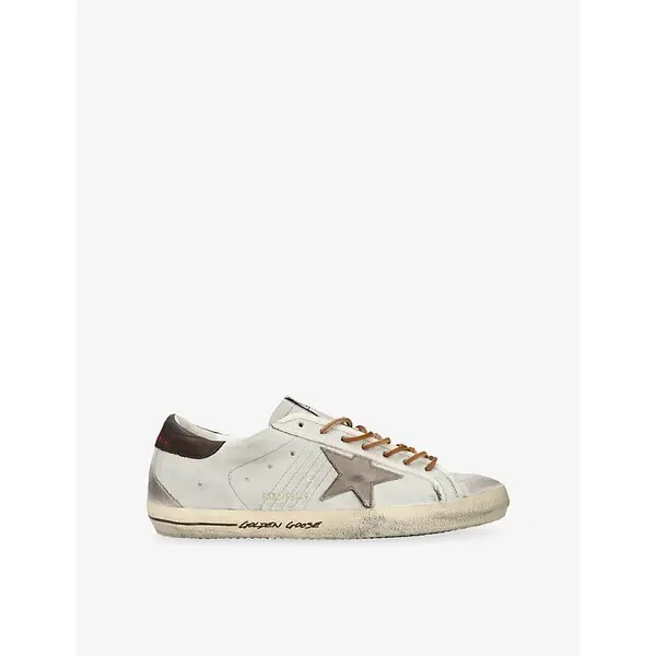 GOLDEN GOOSE Super Star Leather Trainers