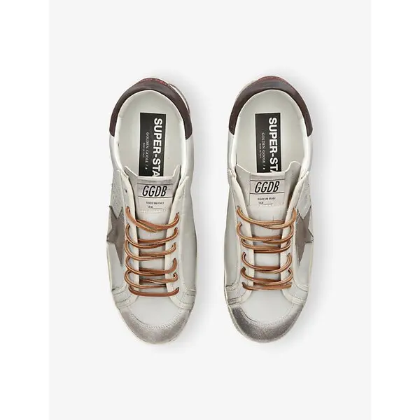 GOLDEN GOOSE Super Star Leather Trainers
