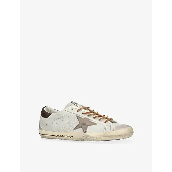 GOLDEN GOOSE Super Star Leather Trainers