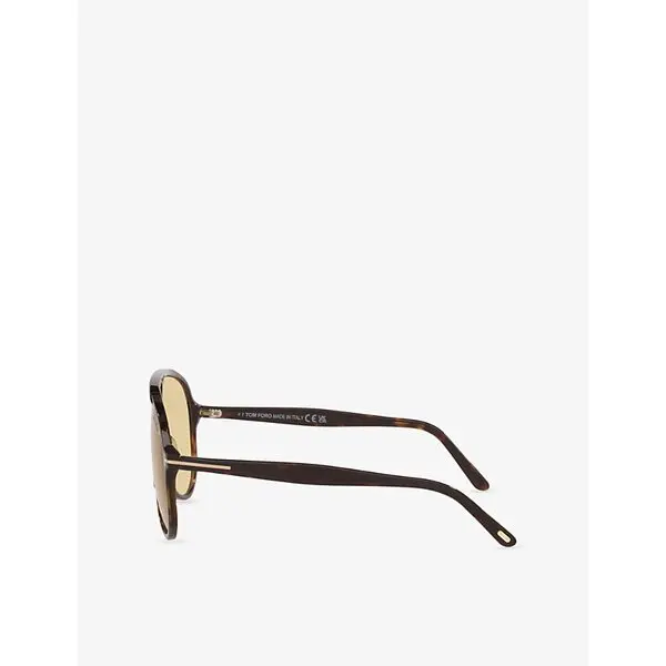 TOM FORD Pilot-frame Acetate Sunglasses