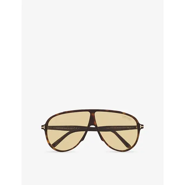 TOM FORD Pilot-frame Acetate Sunglasses