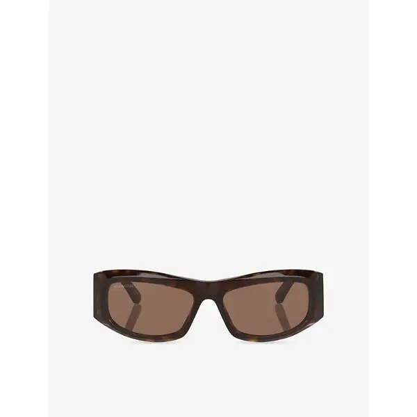 Balenciaga Bb0395s Cat-eye Sunglasses - Brown