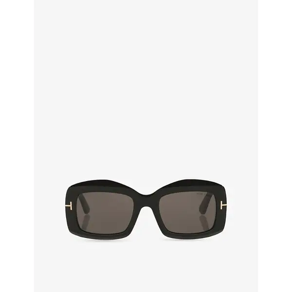 TOM FORD Rectangle-frame Acetate Sunglasses