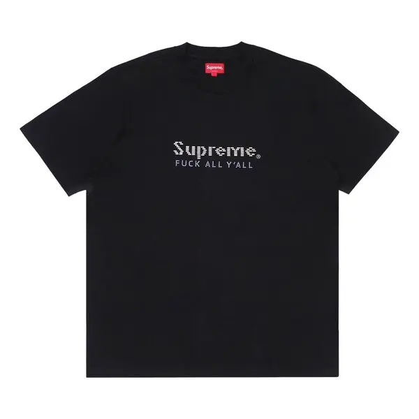 Supreme Gold Bars Tee - Black