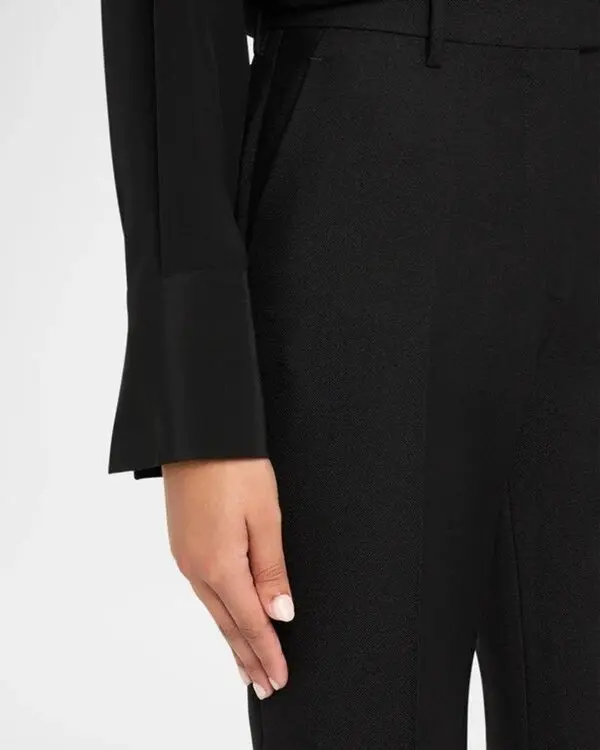 TOM FORD Wool-blend Straight-leg Pants