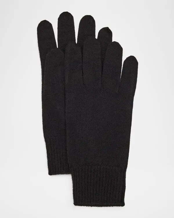 THE ROW Leomarie Cashmere Knit Gloves