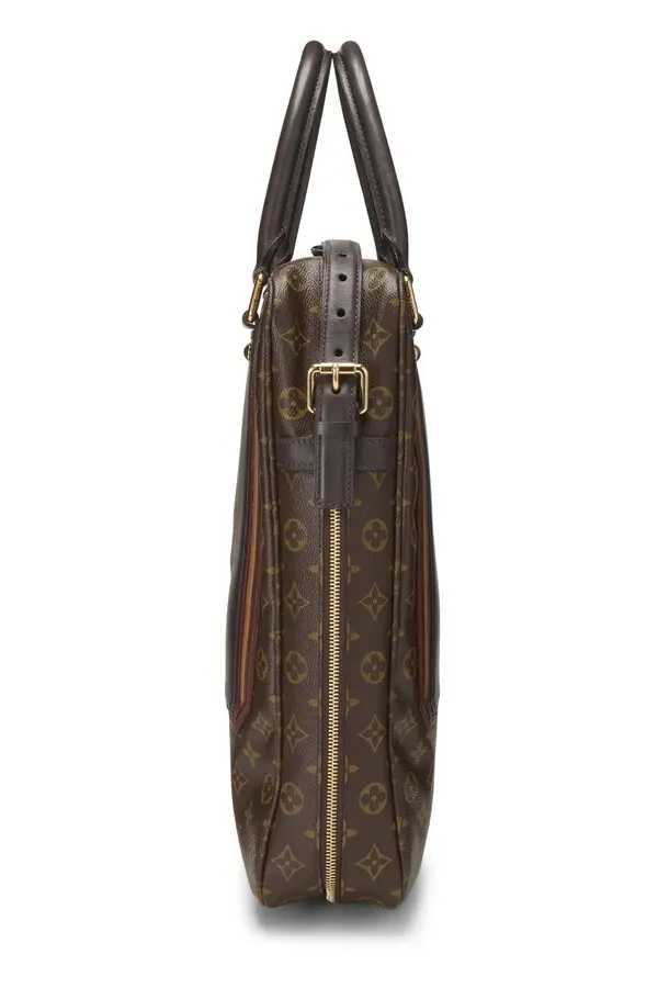 LOUIS VUITTON Monogram Canvas Bequia Porte-documents Vertical