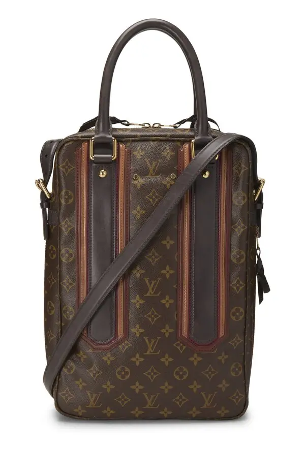LOUIS VUITTON Monogram Canvas Bequia Porte-documents Vertical
