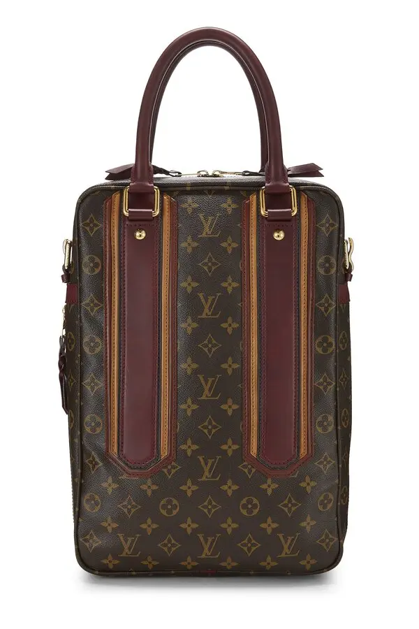 LOUIS VUITTON Monogram Canvas Bequia Porte-documents Vertical - Brown