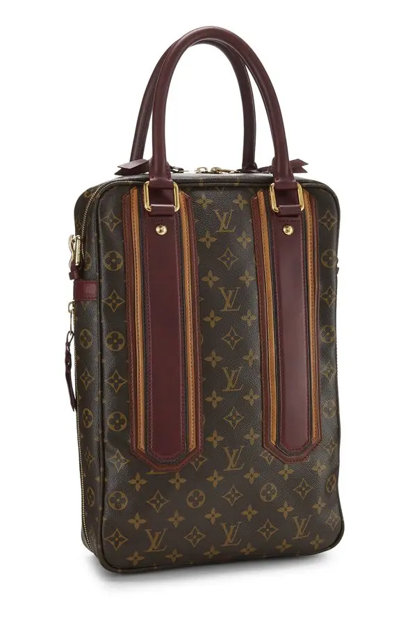 LOUIS VUITTON Monogram Canvas Bequia Porte-documents Vertical