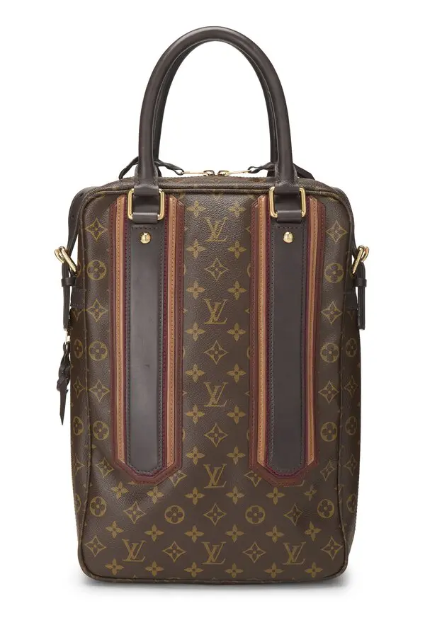 LOUIS VUITTON Monogram Canvas Bequia Porte-documents Vertical - Brown