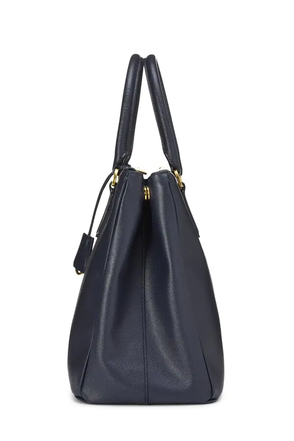 Prada Saffiano Executive Tote - Navy