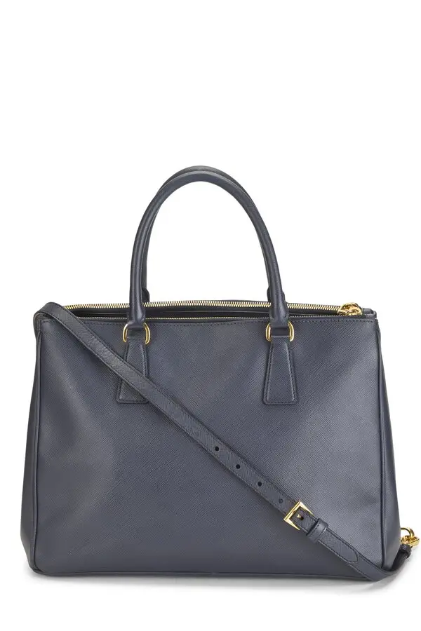 Prada Saffiano Executive Tote - Navy