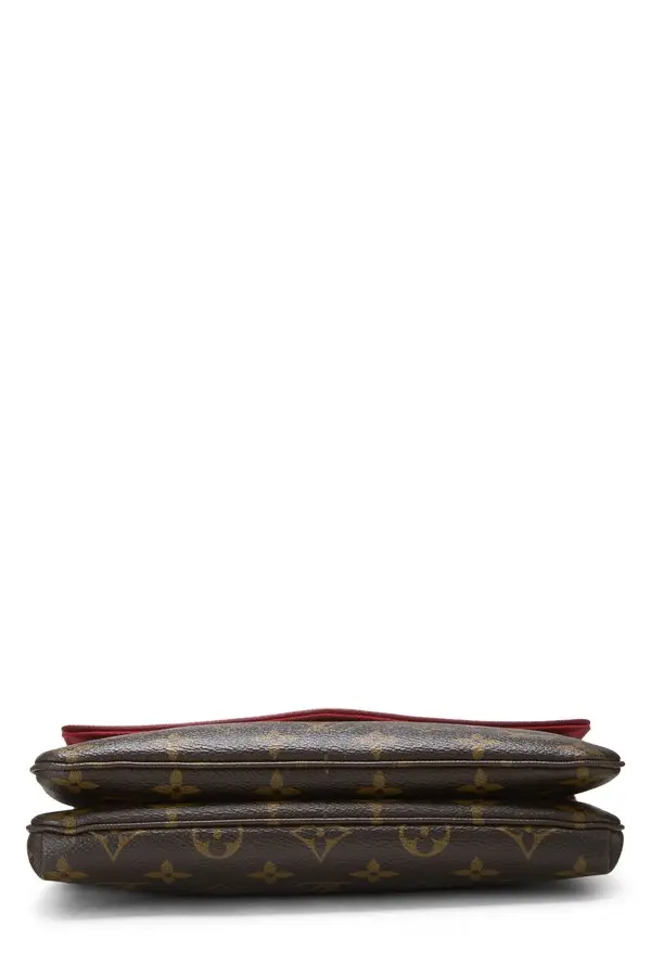 LOUIS VUITTON Monogram Canvas Twice - Red