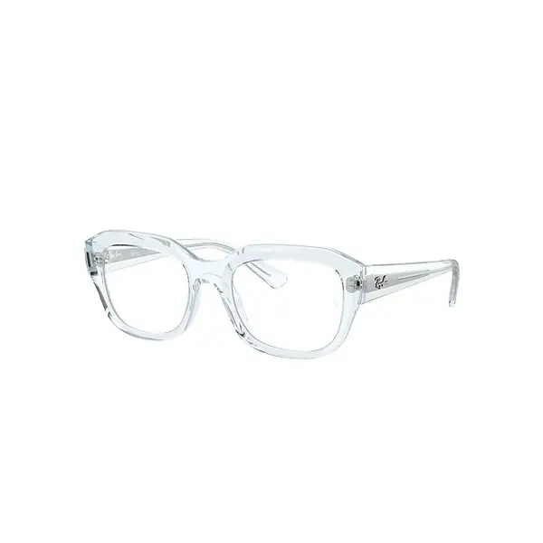 Ray-ban Leonid Optics Bio-based Eyeglasses - Transparent Light Blue