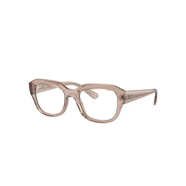 Ray-ban Leonid Optics Bio-based Eyeglasses - Transparent Light Brown