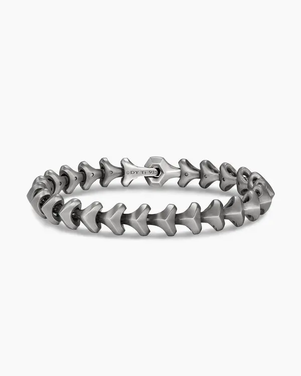 David Yurman Armory Link Bracelet - Titanium New Alloy Not Heated/st