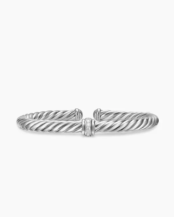 David Yurman Cable Flex Bracelet - Diamond