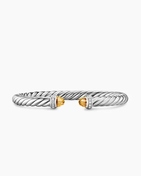 David Yurman Cable Flex Bracelet - Citrine