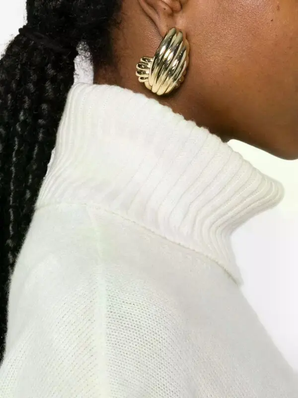 TOTEME Roll-neck Cashmere Sweater - Neutrals