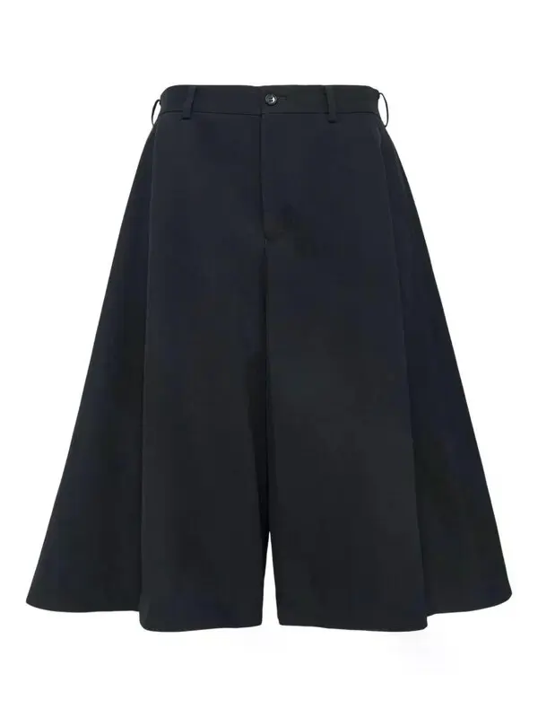 Comme Des Garçons Button Darted Shorts