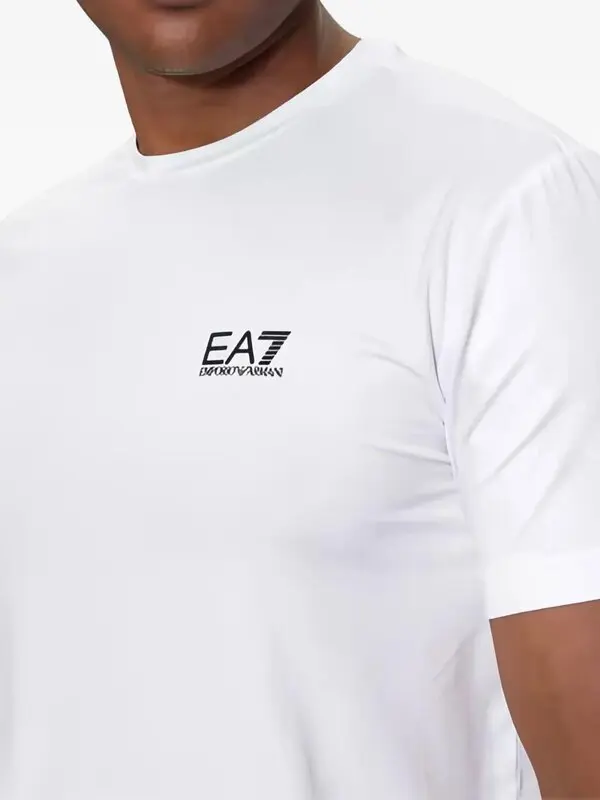 EA7 Logo Cotton T-shirt