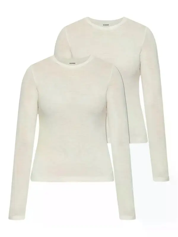 JIL SANDER Long-sleeve Top - Neutrals