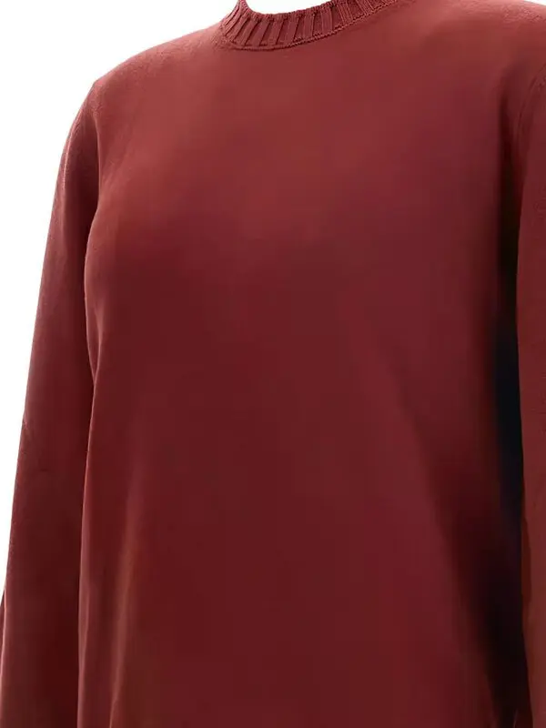 GRAN SASSO Ribbed Long-sleeved Sweater