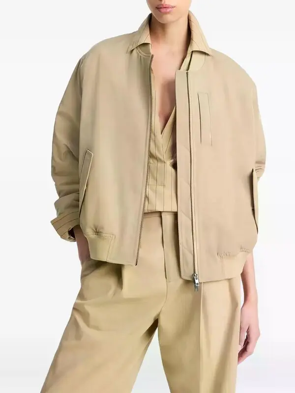 Vince Long-sleeved Bomber Jacket