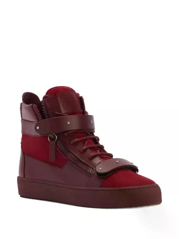GIUSEPPE ZANOTTI Coby Matt High-top Sneakers