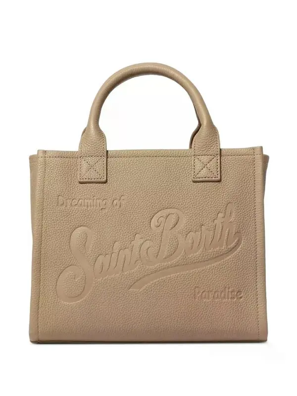 MC2 SAINT BARTH Mini Debossed Tote Bag