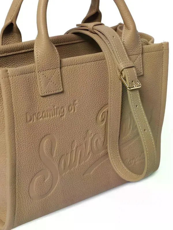 MC2 SAINT BARTH Mini Debossed Tote Bag