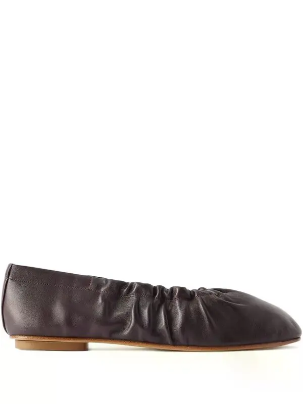 Le Monde Beryl Mica Ruched Flat