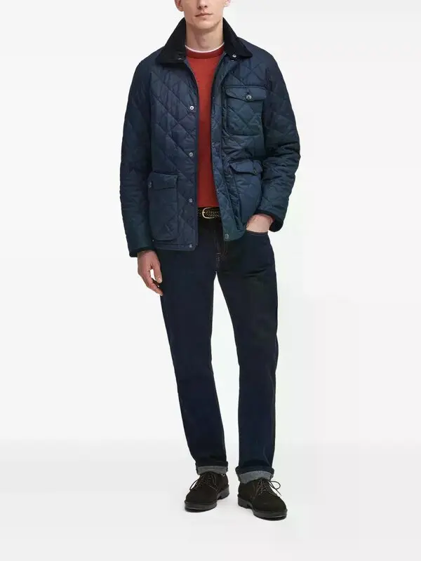 Barbour Quilted Corduroy-collar Jacket