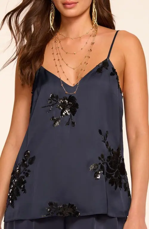 Ramy Brook Embellished Satin Camisole