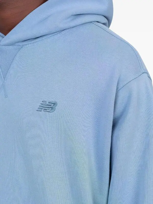 NEW BALANCE Logo-embroidered Hoodie