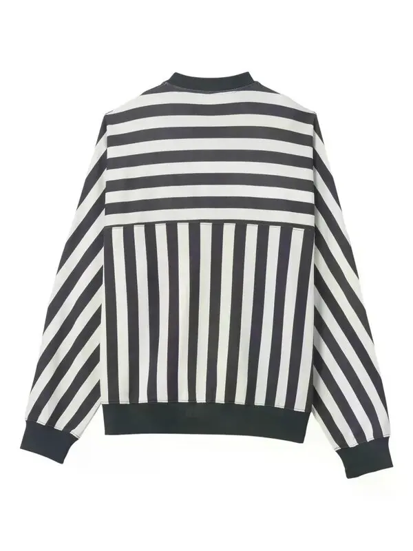 Sunnei X Biffi Striped Crew-neck Sweatshirt