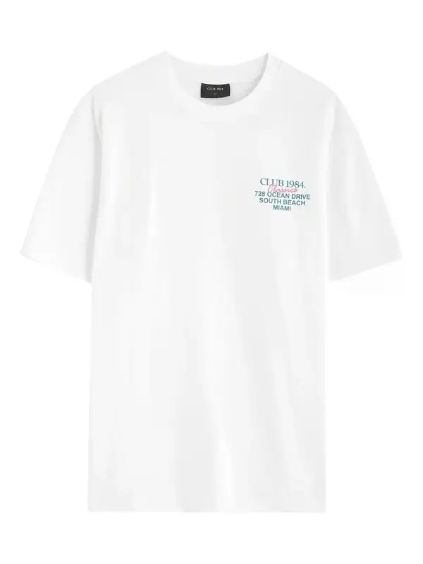 CLUB 1984 Vice City T-shirt - White
